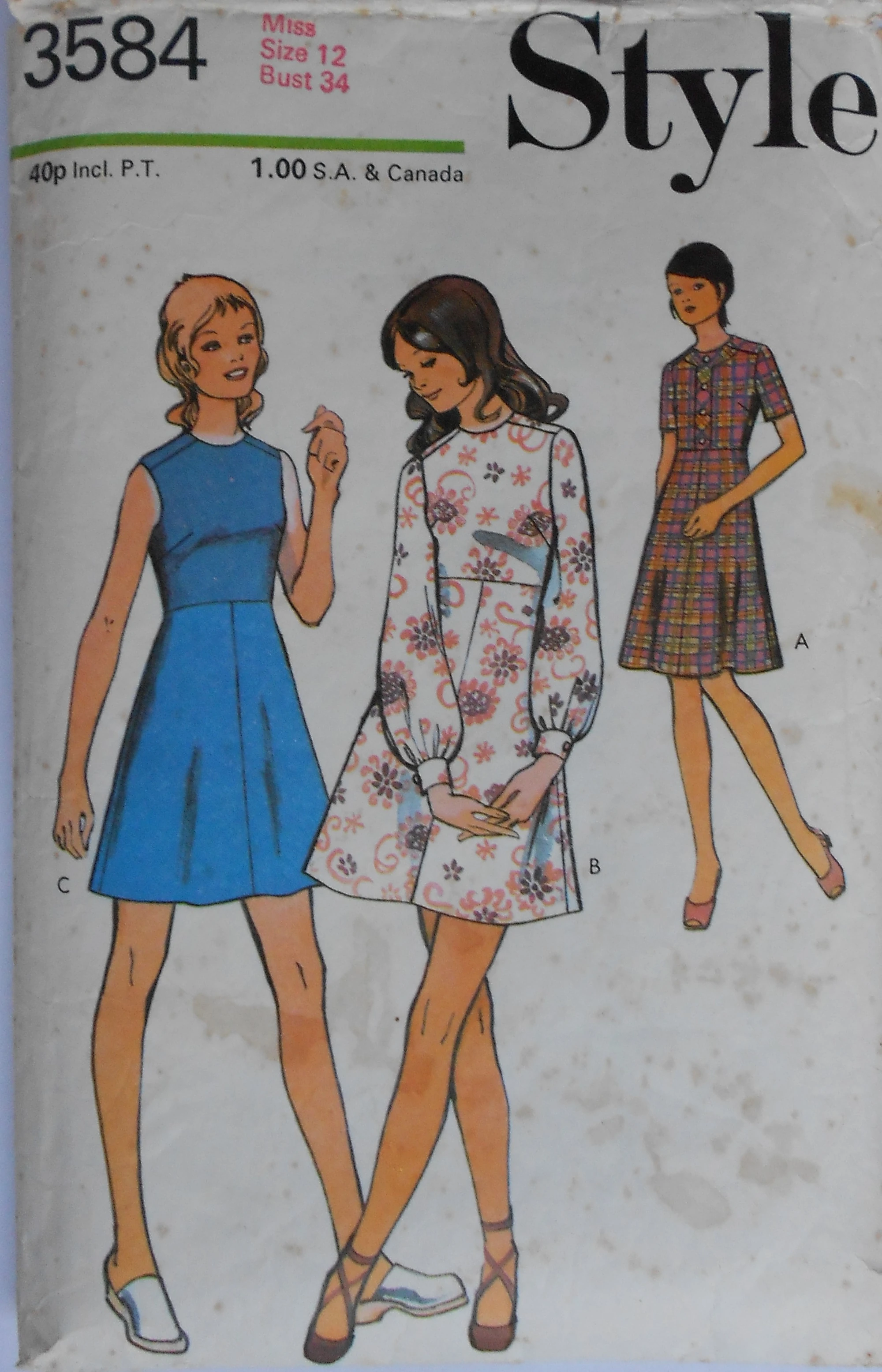 Style 3584 | Vintage Sewing Patterns | Fandom