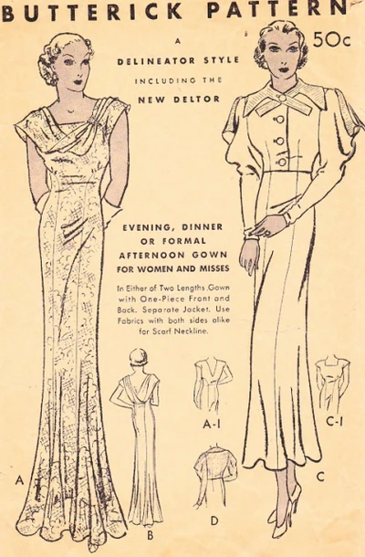 Butterick 5232 A | Vintage Sewing Patterns | Fandom
