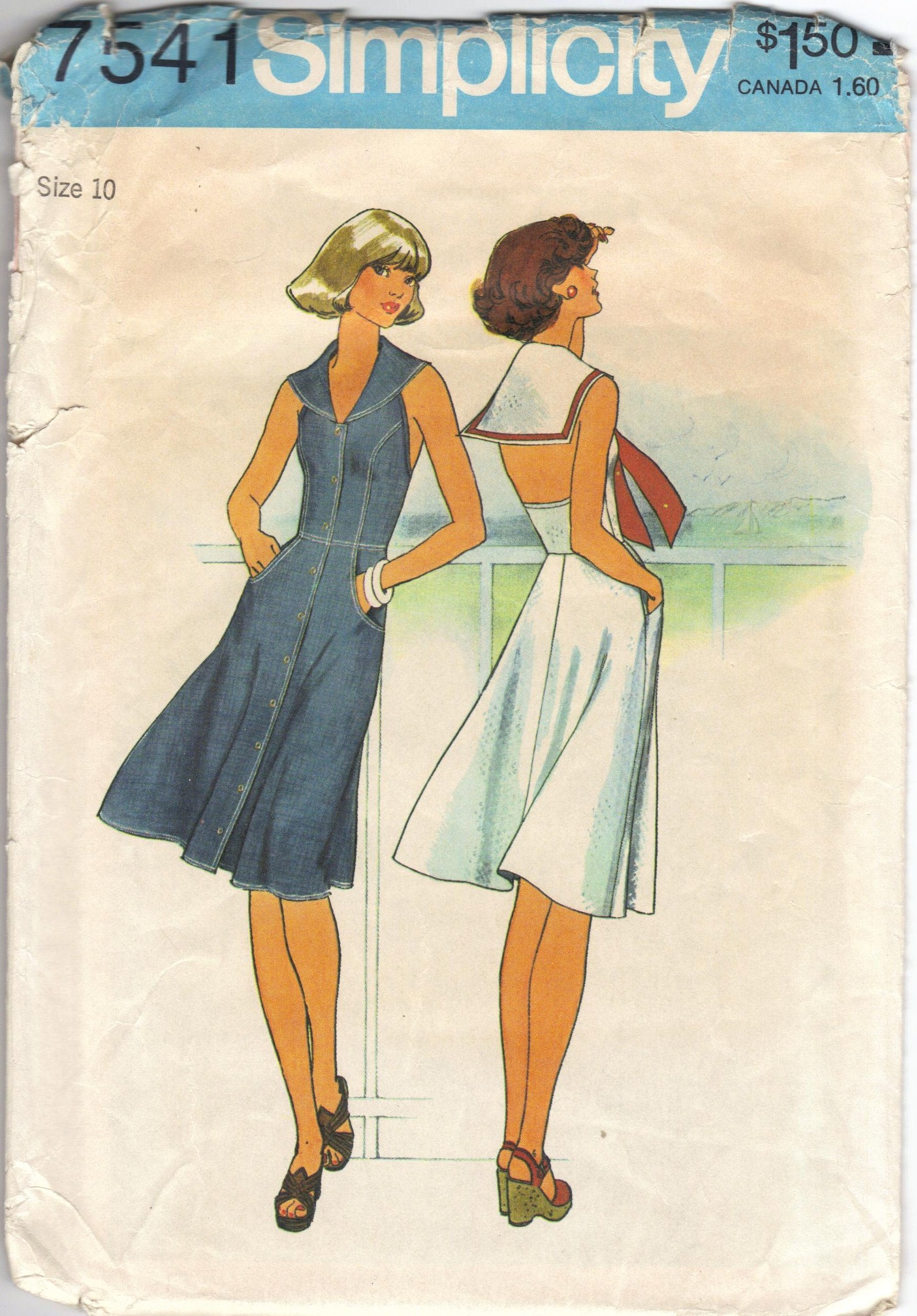 Simplicity 7541 A | Vintage Sewing Patterns | FANDOM powered by Wikia