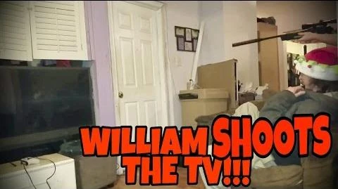 WILLIAM SHOOTS THE TV!!! | Violette1st Wikia | FANDOM powered by Wikia
