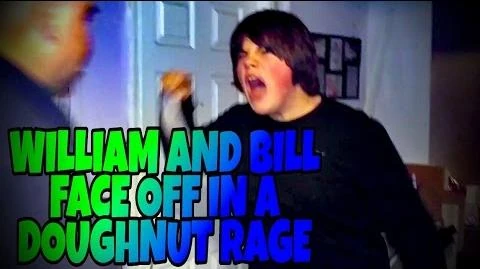 WILLIAM AND BILL FACE OFF IN A DONUT RAGE!!! | Violette1st Wikia | Fandom