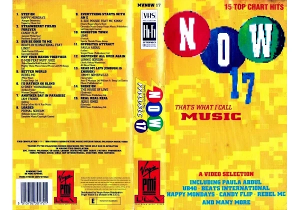 Now That's What I Call Music 17 | Virgin Video Wiki | Fandom