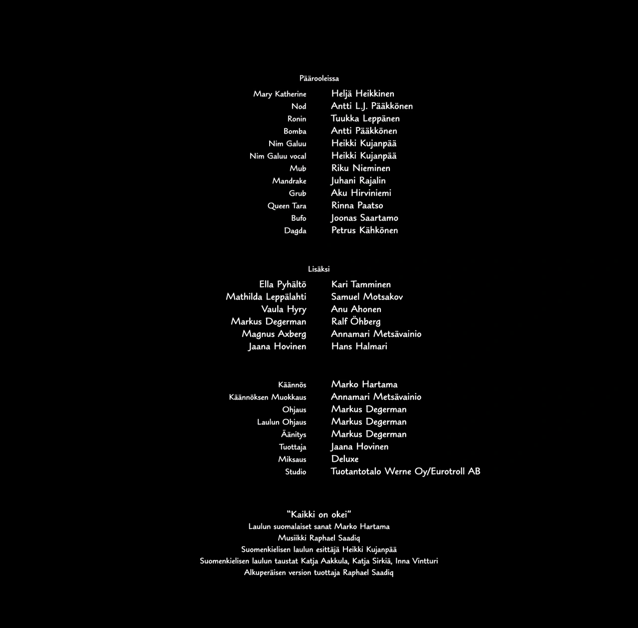 Image - Epic Finnish Credits.png | Anime Voice-Over Wiki | FANDOM ...