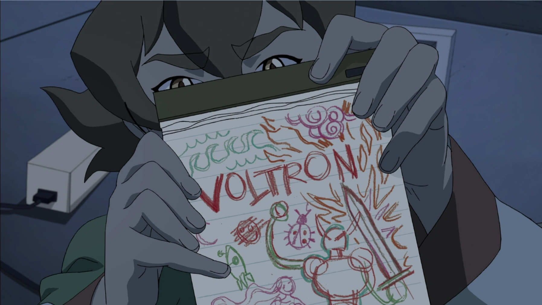 Image - 29a. Pidge's Voltron doodle.png | Voltron Wiki | FANDOM powered ...