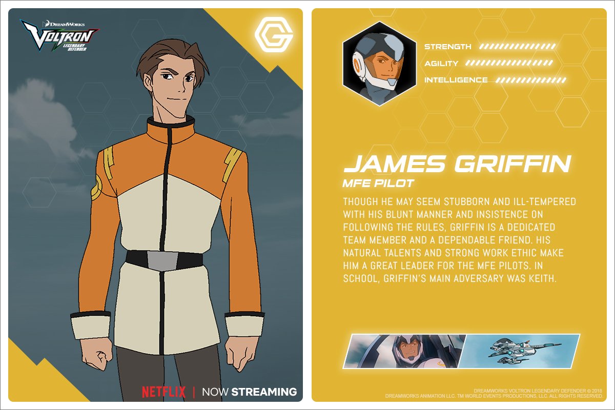 James Griffin/Gallery | Voltron Wiki | Fandom