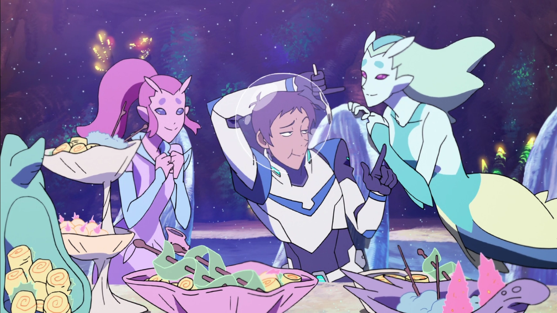 Image - Lance with Mermaid Aliens.png | Voltron Wiki | FANDOM powered ...