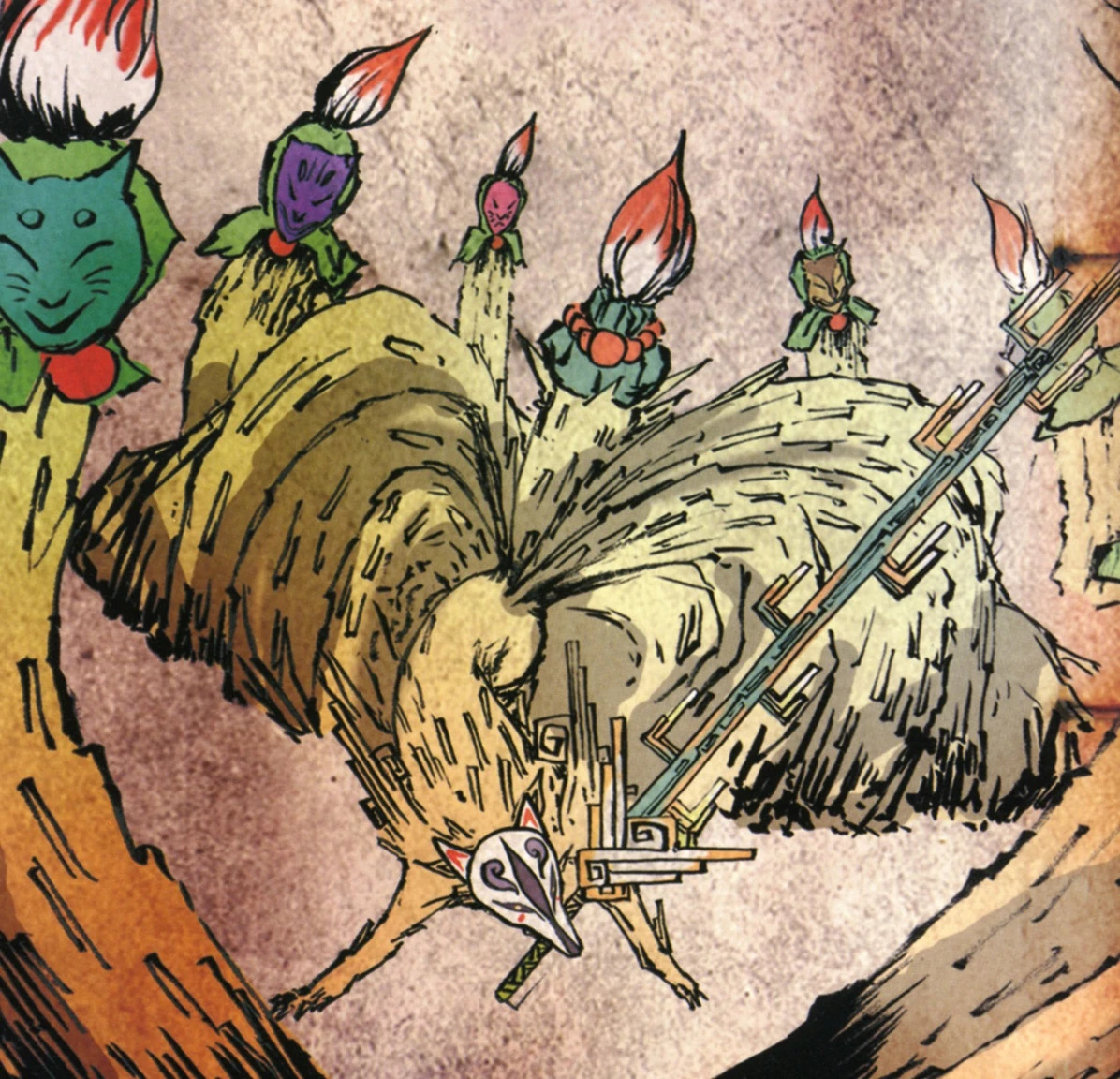 Ninetails (Ōkami) | VS Battles Wiki | Fandom