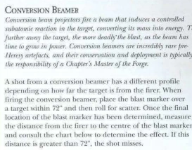 Conversion Beamer problem | VS Battles Wiki Forum