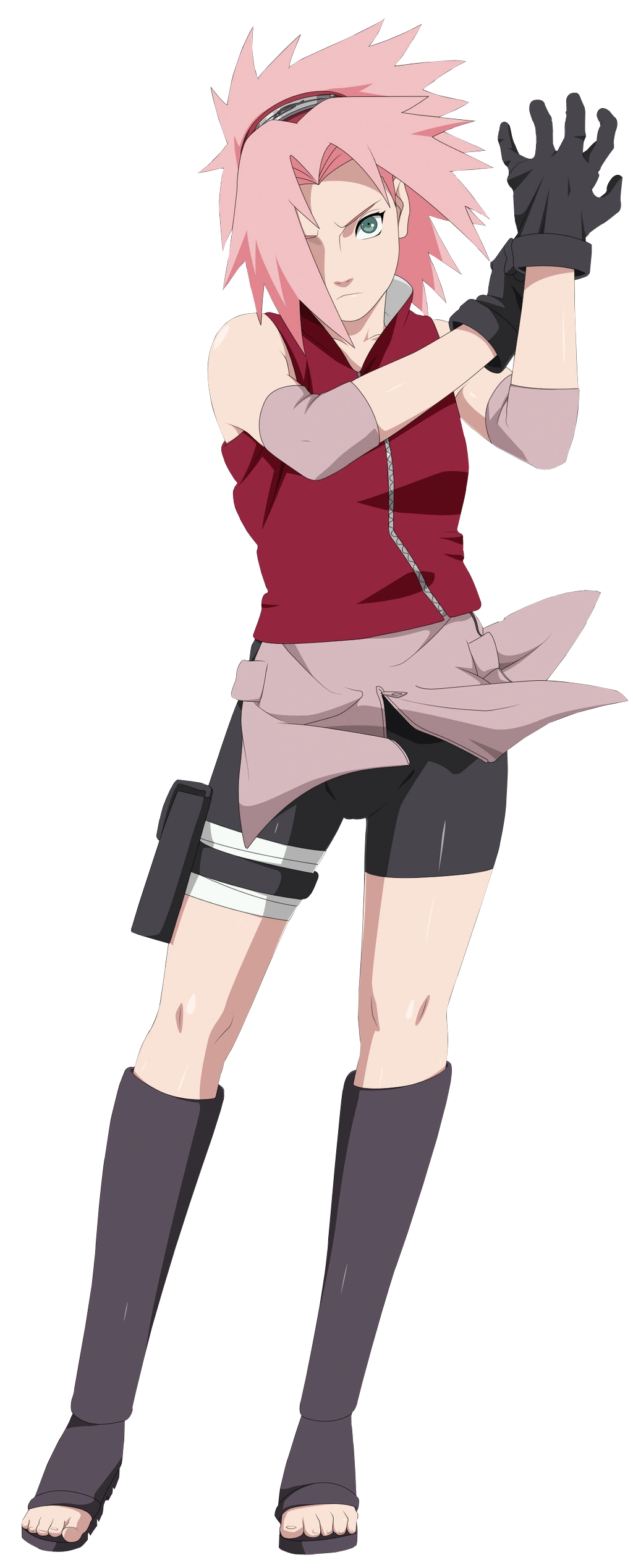 Image - Haruno sakura render by kangaroogi-d579p6c.png | VS Battles ...