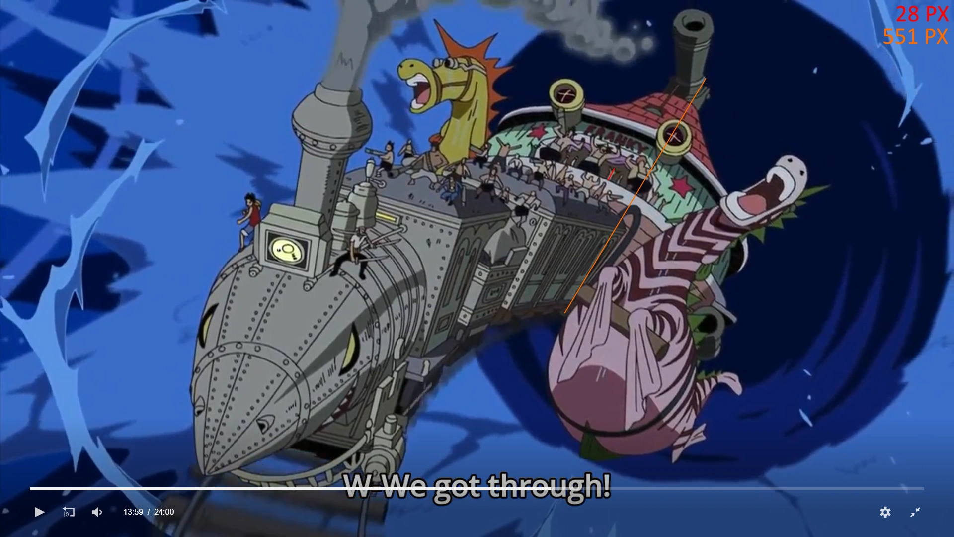 User blog:Liger686/One Piece Anime: Luffy and Zoro punch through the ...