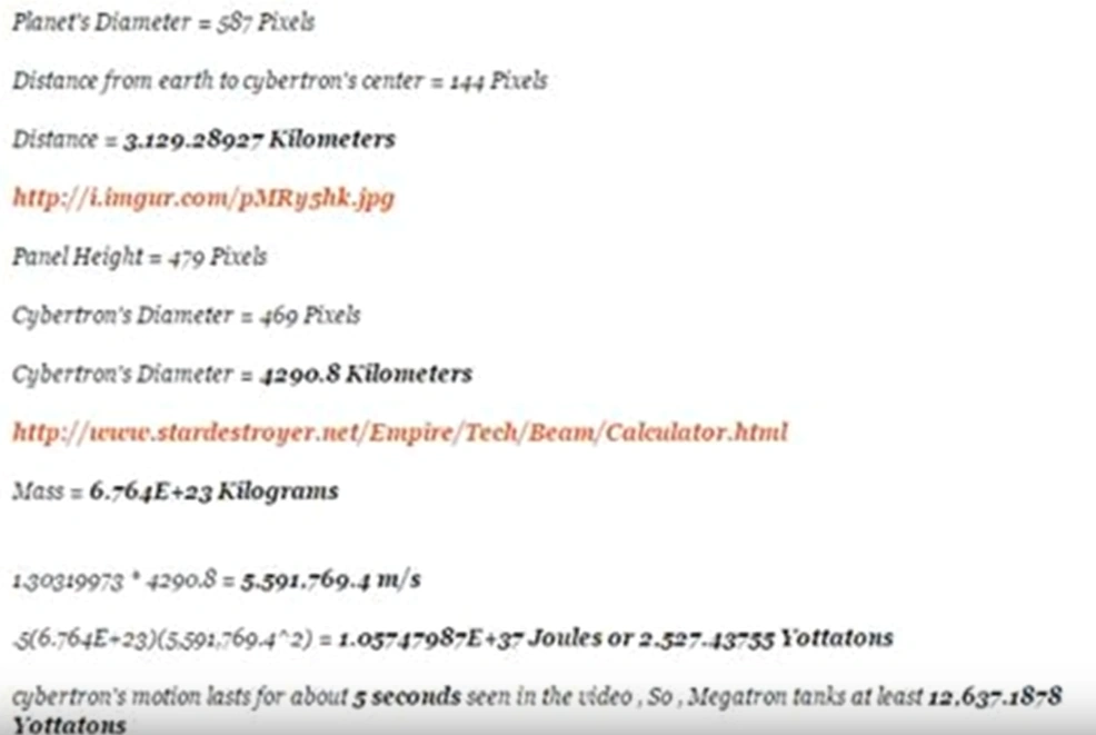 Transformers General Revision | VS Battles Wiki Forum