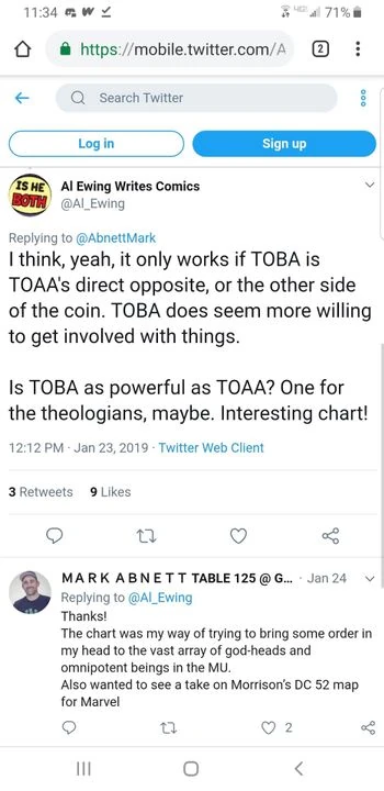 TOAA and "The Infinity Ending" | VS Battles Wiki Forum