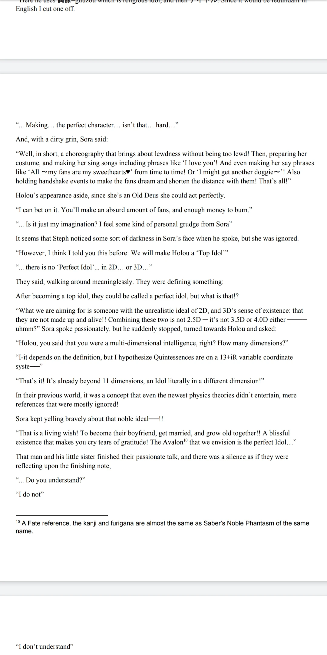 No game no life MASSIVE revision - 11D Old Deus | VS Battles Wiki Forum