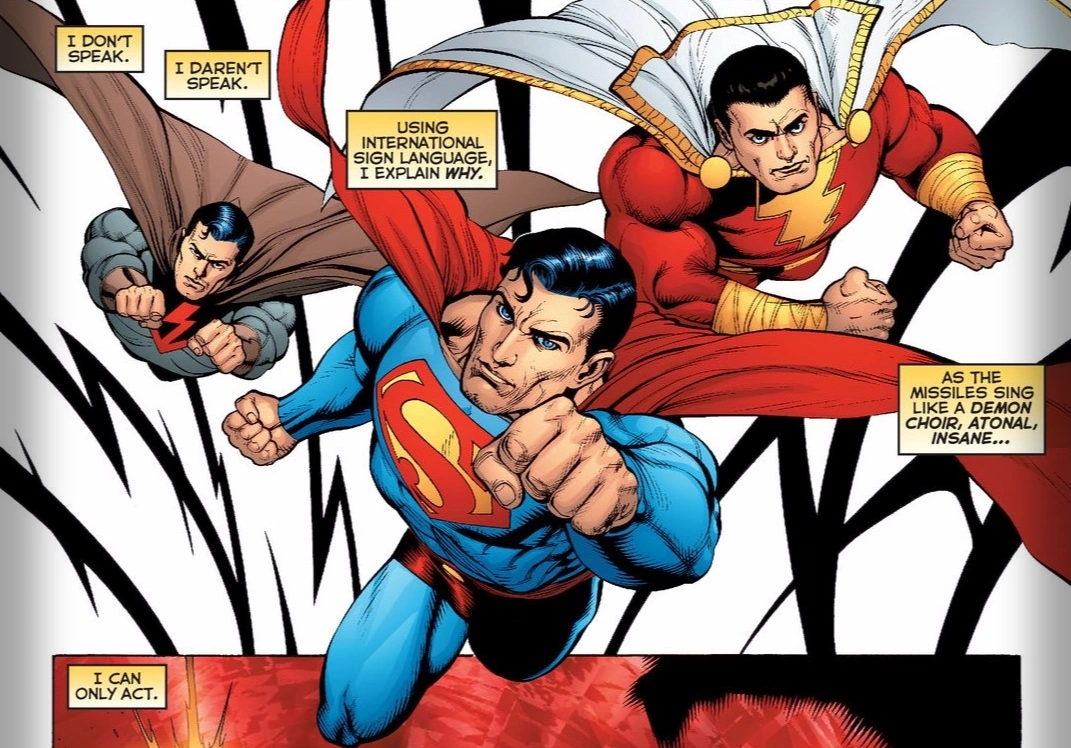 Superman vs Thor - Superhero Database
