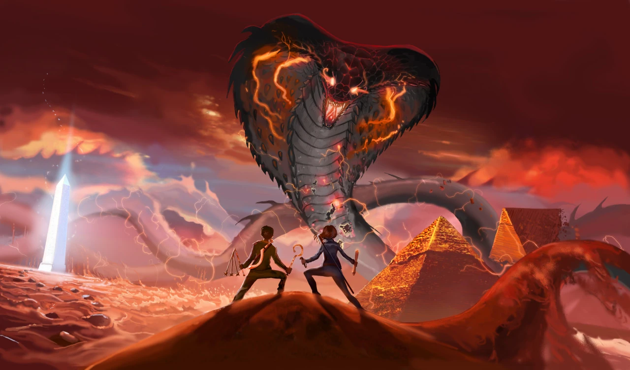 The Red Pyramid Serpent