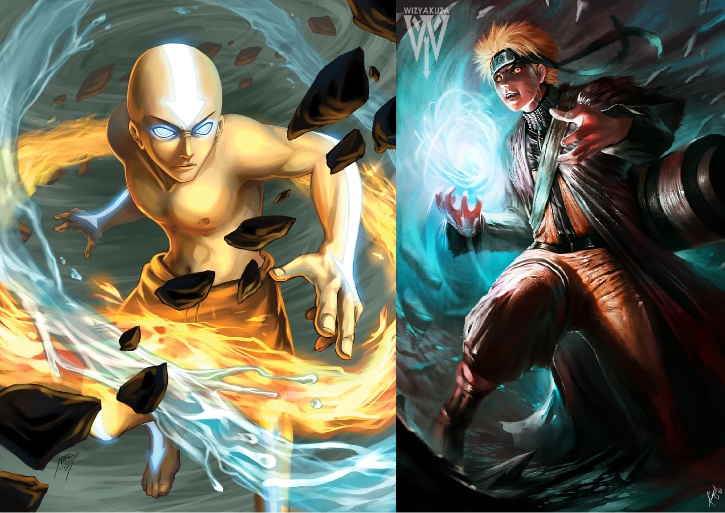 Image - Aang vs Naruto.jpg | VS Battles Wiki | FANDOM powered by Wikia