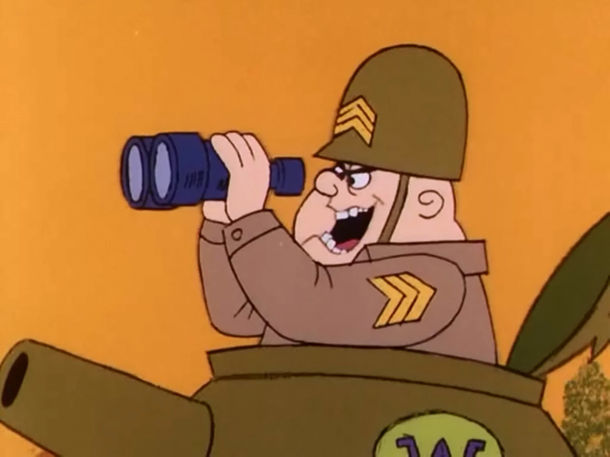 Sergeant Blast and Private Meekley | Wacky Races Wiki | FANDOM powered ...