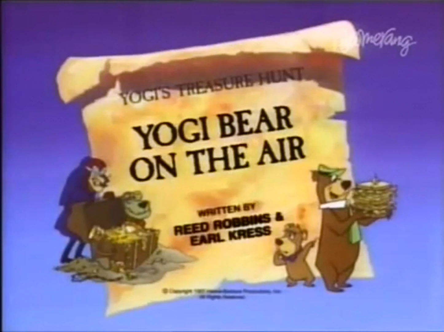 Yogi Bear on the Air | Wacky Races Wiki | Fandom