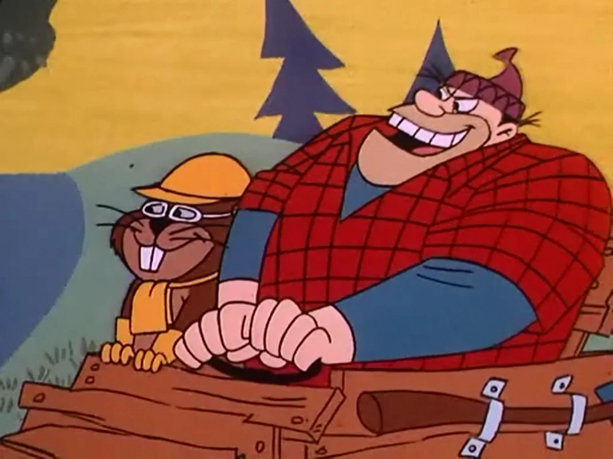 Rufus Ruffcut and Sawtooth | Wacky Races Wiki | Fandom