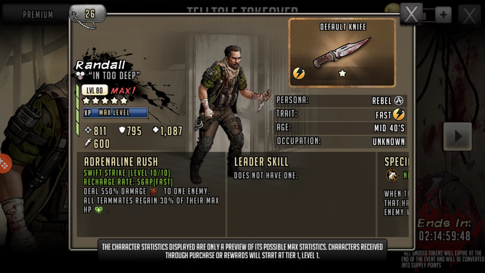 Randall (TellTale) | Walking Dead:Road to Survival Wikia | FANDOM ...