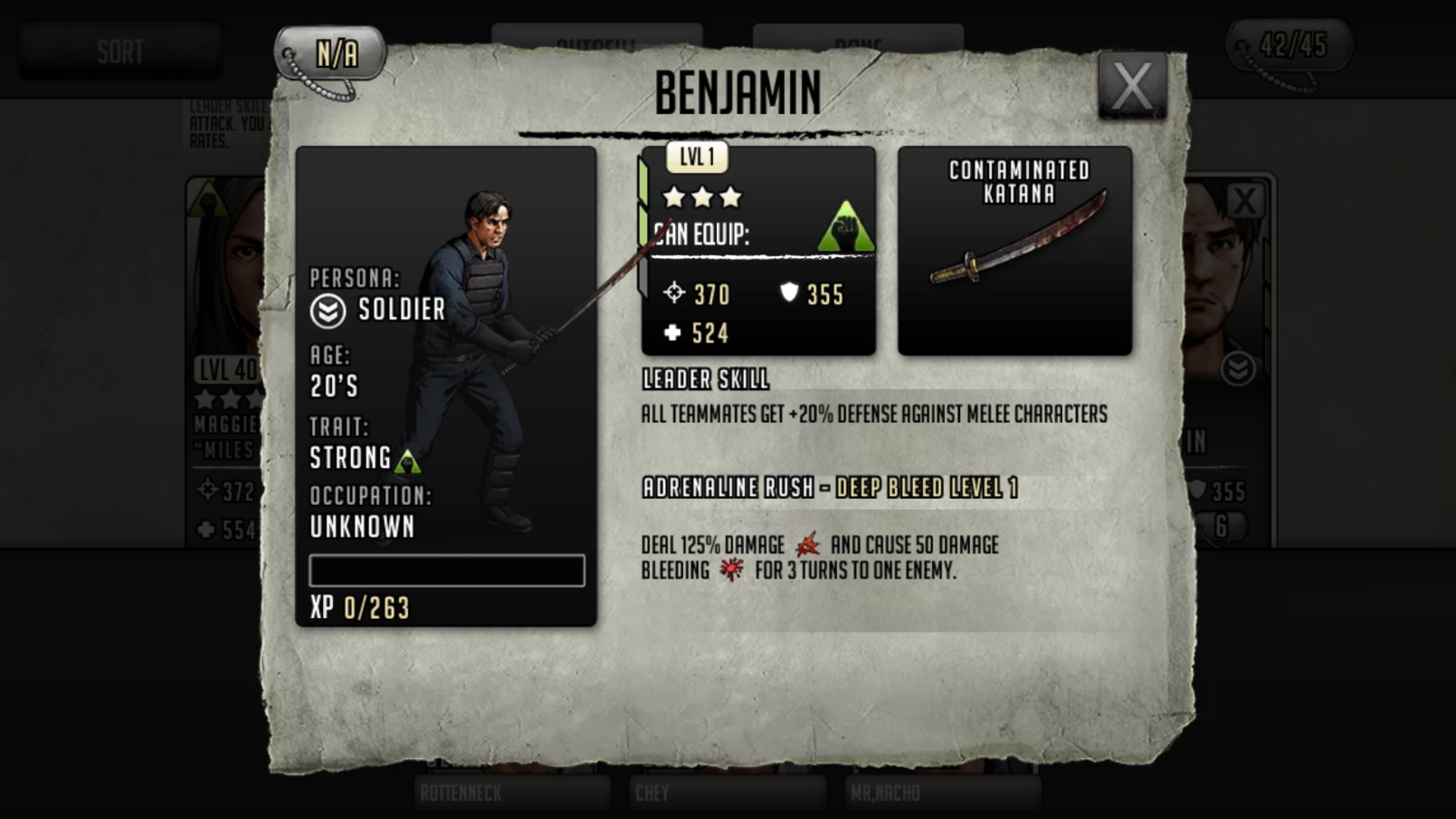 Benjamin Walking Deadroad To Survival Wikia Fandom Powered By Wikia