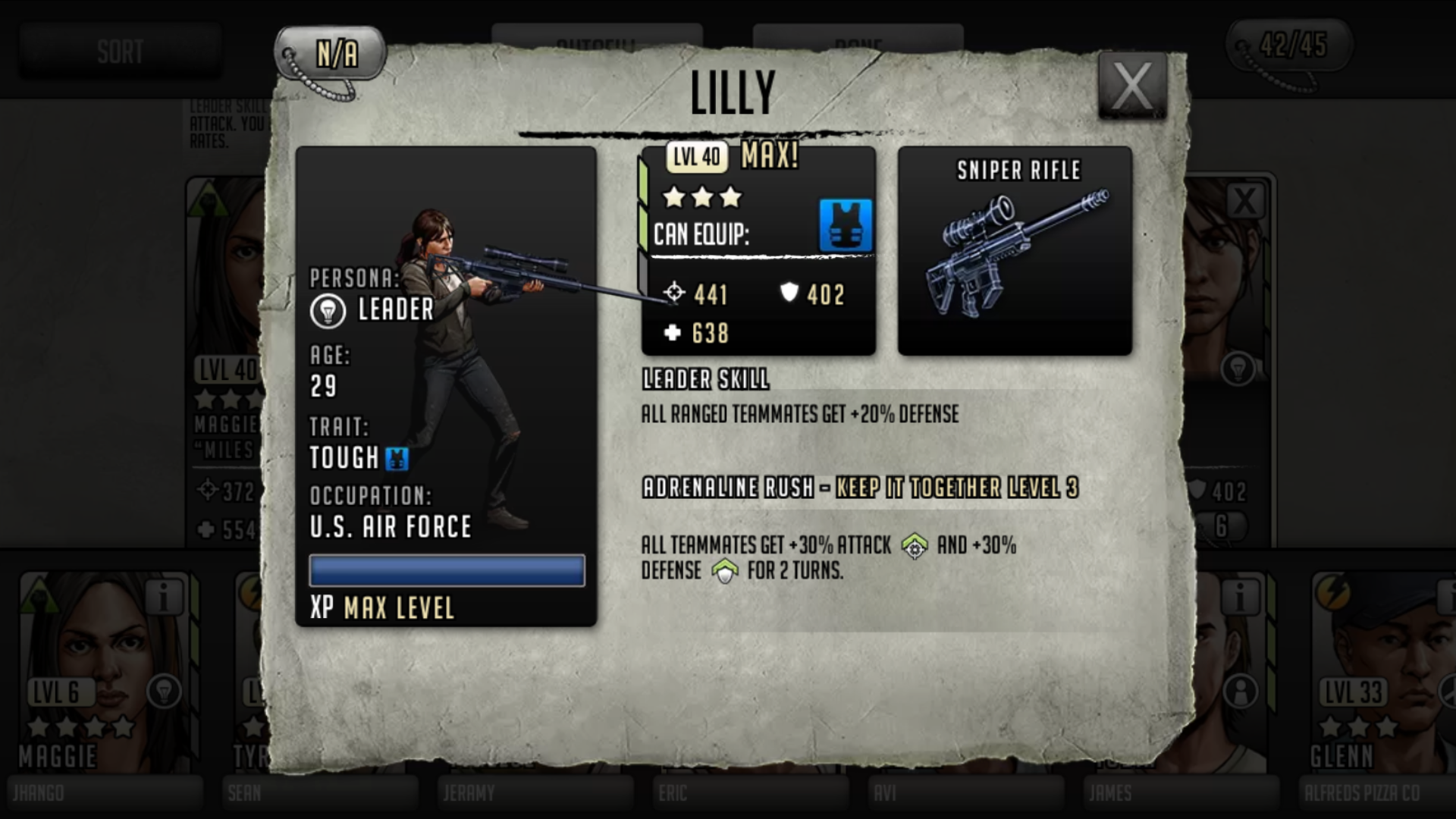Lilly Caul Walking Deadroad To Survival Wikia Fandom