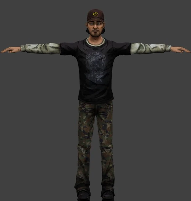 Image - S2 Nick 3D Model.jpg | Walking Dead Wiki | FANDOM powered by Wikia