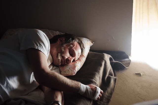 Image - AMC 516 Rick Sleeping.png | Walking Dead Wiki | FANDOM powered ...