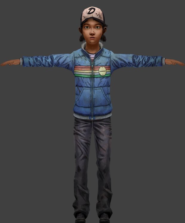 Image S2 Clementine 3d Model V3 Walking Dead Wiki Fandom