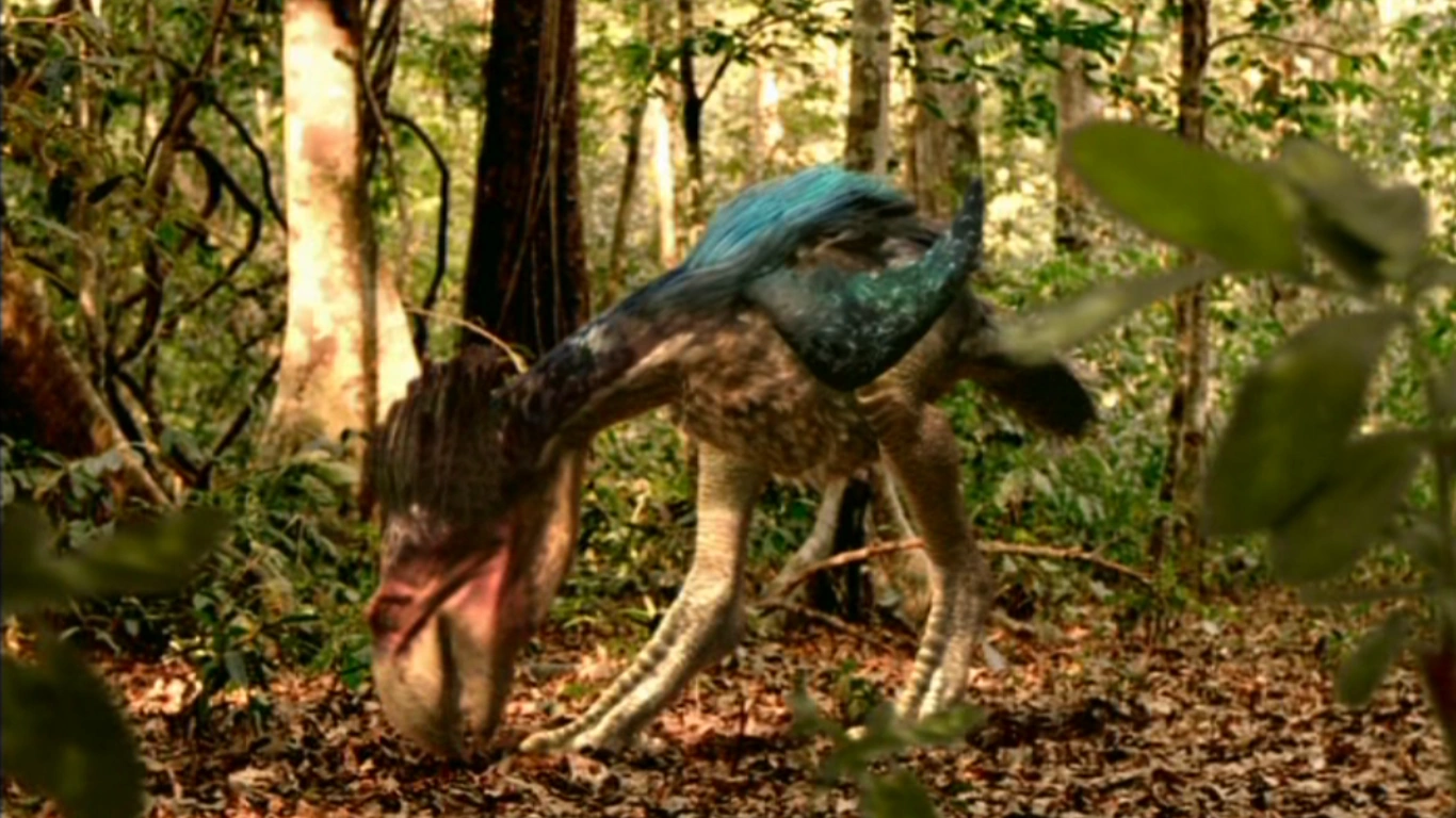 Image - Gastornis eats carcass.png | Walking with... Wiki | FANDOM ...