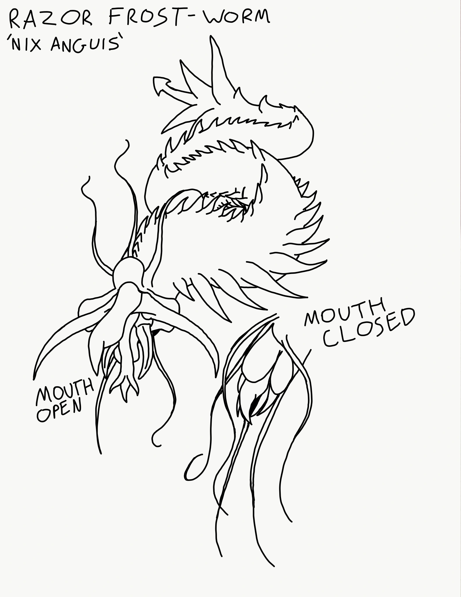 Nix anguis | Wallace II Ben G Thomas Wiki | Fandom