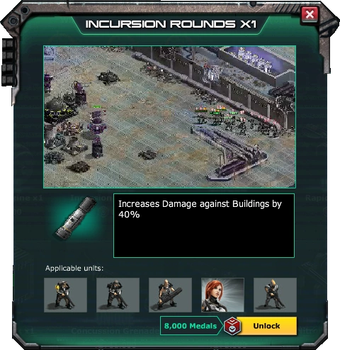 Incursion Rounds | War Commander Wiki | Fandom