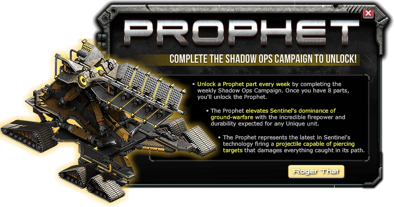Prophet | War Commander Wiki | Fandom