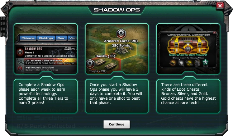 Shadow Ops | War Commander Wiki | Fandom