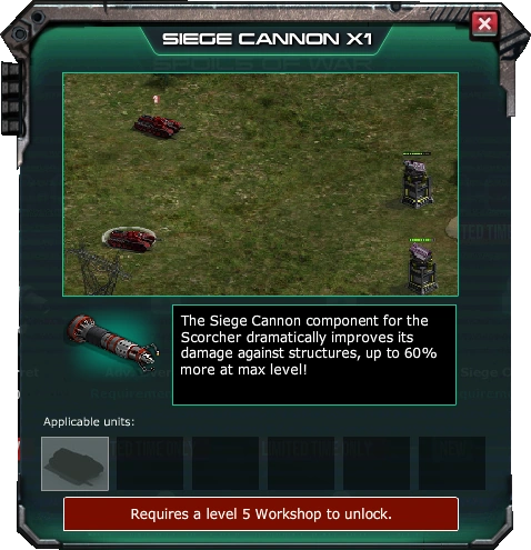 Siege Cannon | War Commander Wiki | Fandom