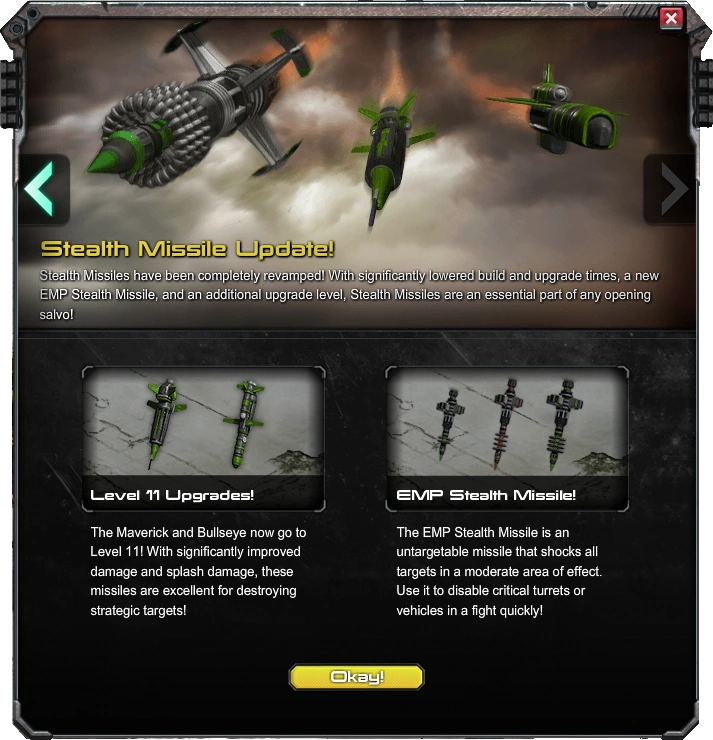 Portal:Missiles | War Commander Wiki | Fandom