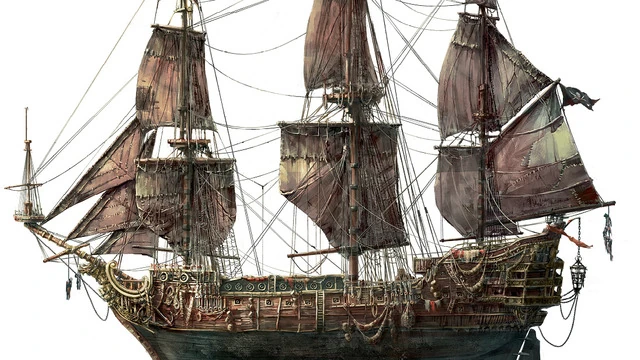 Edward Teach’s Queen Anne's Revenge | Warehouse 13 Artifact Database ...