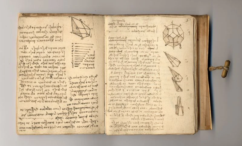 Leonardo da Vinci's Notebook | Warehouse 13 Artifact Database Wiki ...