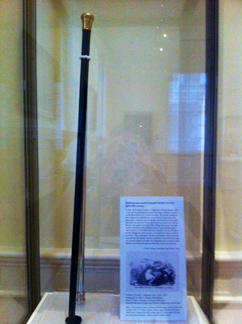 Preston Brooks' Cane | Warehouse 13 Artifact Database Wiki | Fandom