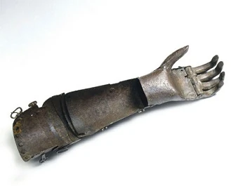 Gotz von Berlichingen's Prosthetic Arm | Warehouse 13 Artifact Database ...
