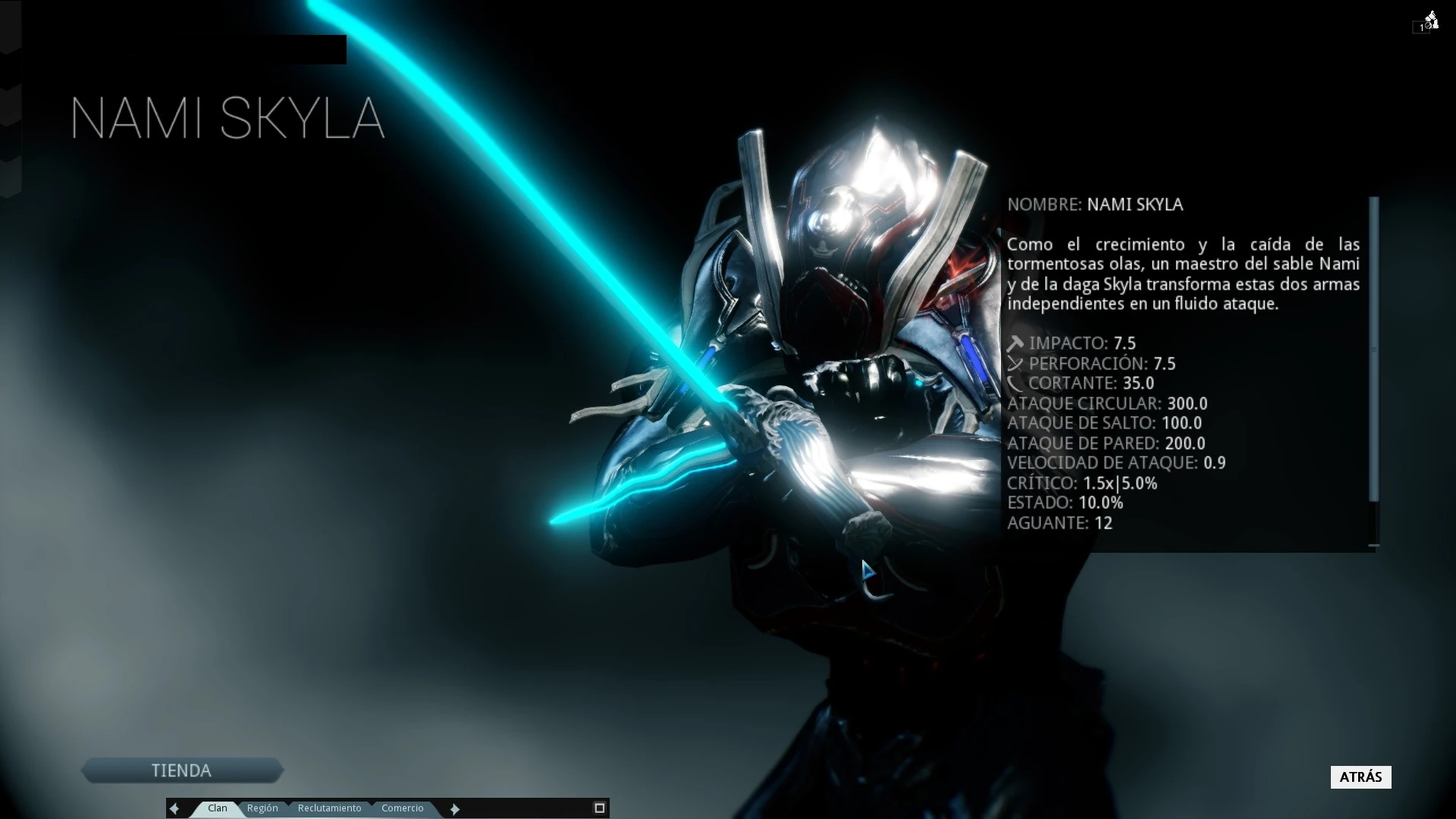 Nami Skyla | Wiki Warframe Español | FANDOM powered by Wikia