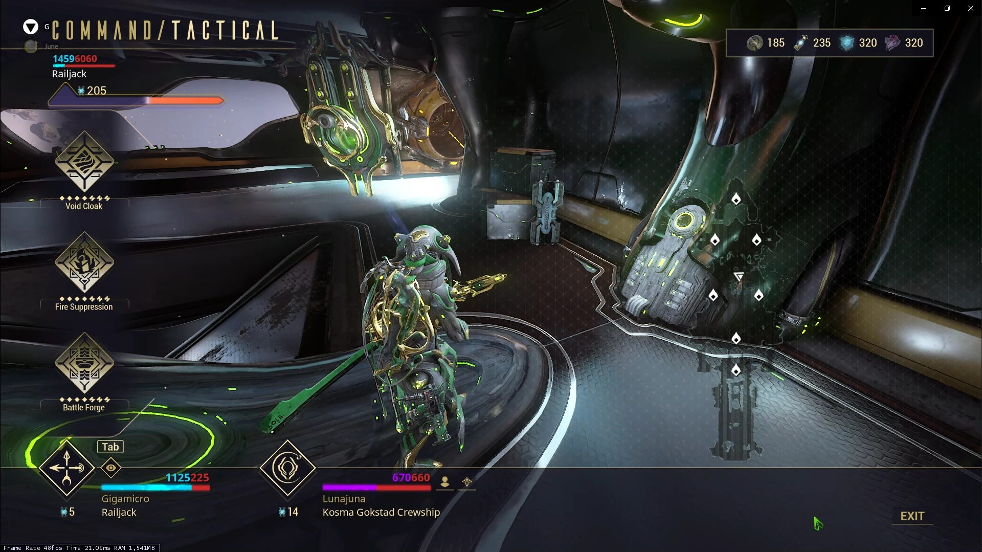 Railjack/Tactical Menu | WARFRAME Wiki | Fandom