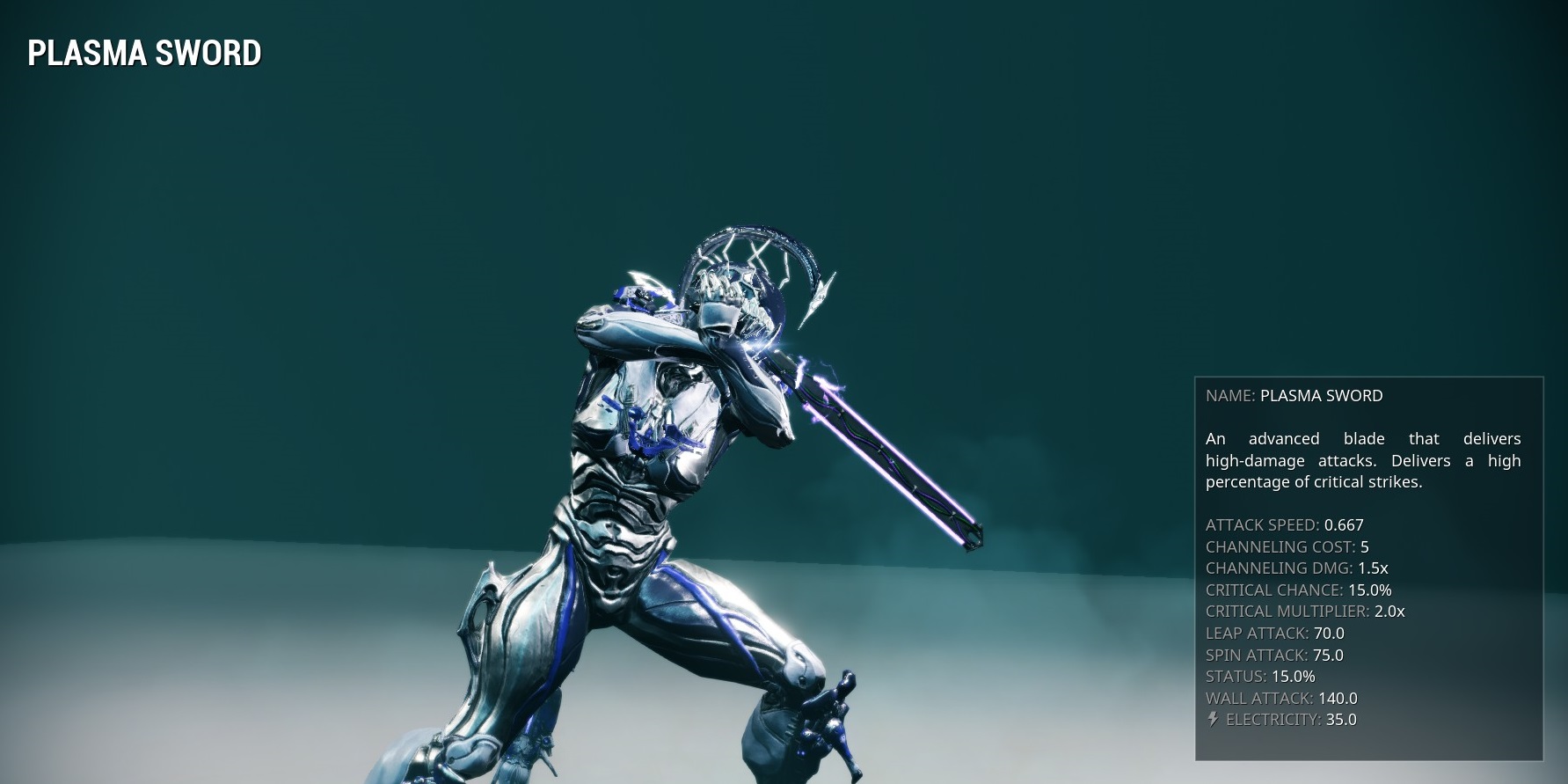 Plasma Sword | WARFRAME Wiki | Fandom