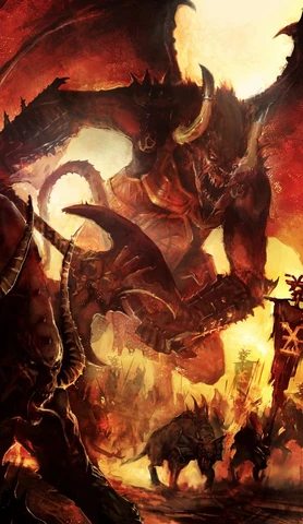 Greater Daemons 40K Attack Nazarick (Overlord) | SpaceBattles