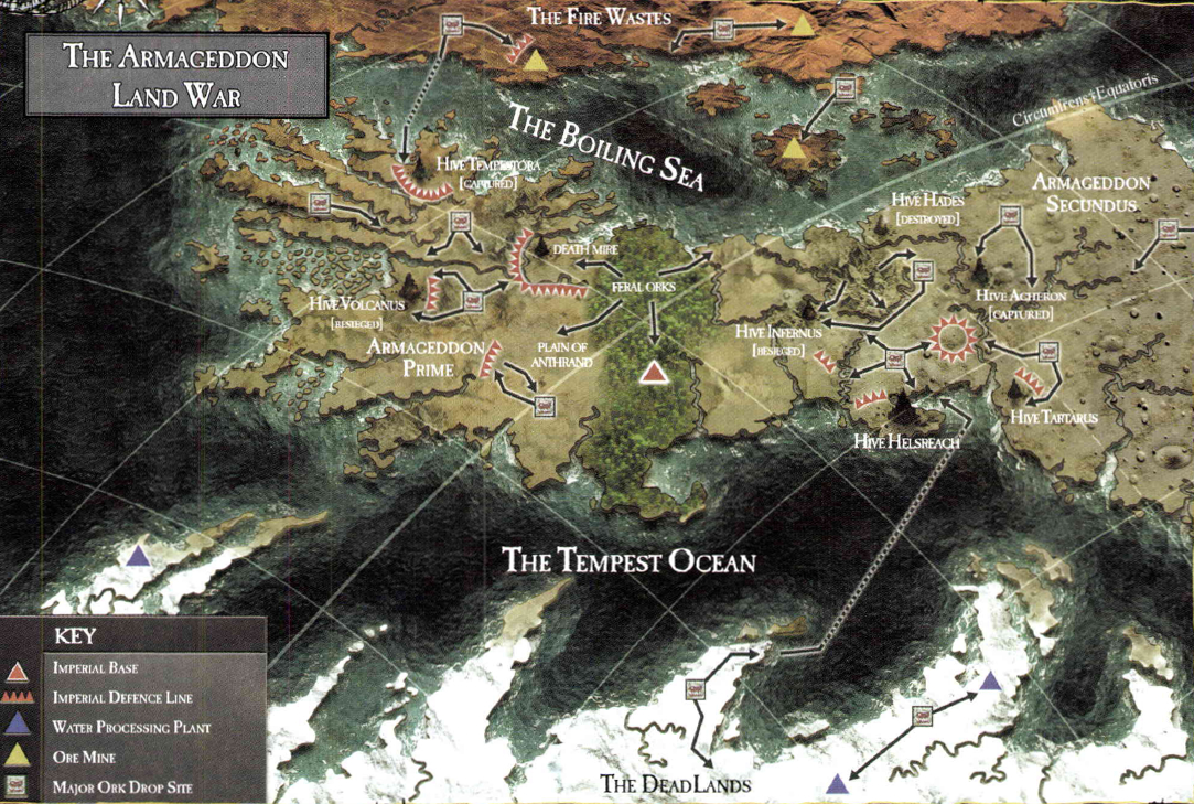 Image - ArmageddonMap.jpg | Warhammer 40k | FANDOM powered by Wikia