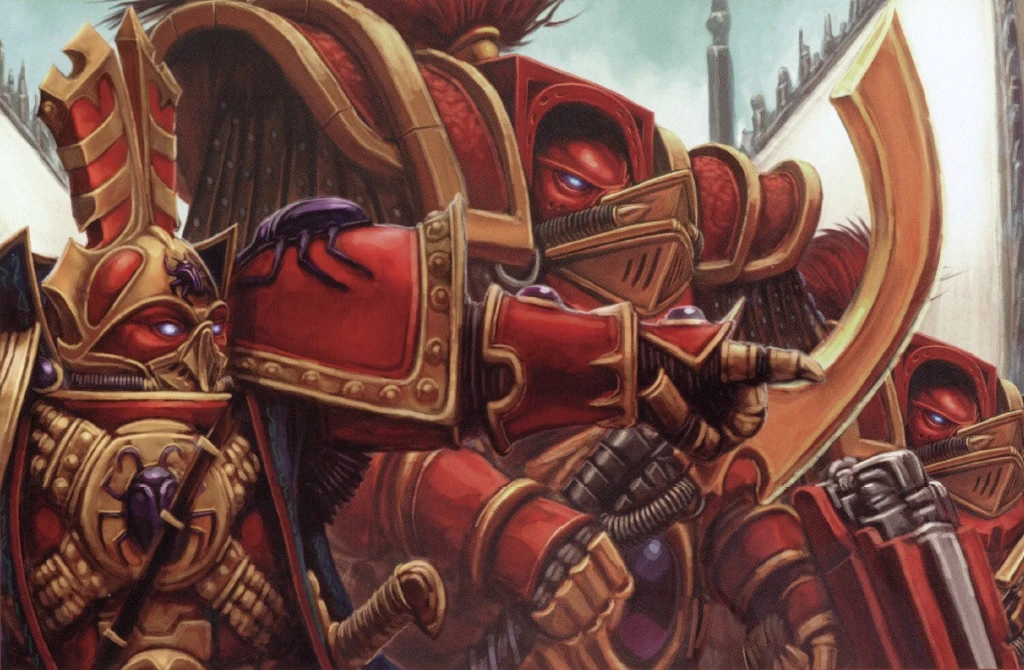An Adeptus Custodes (Warhammer 40K) vs Wrath (Fullmetal Alchemist ...