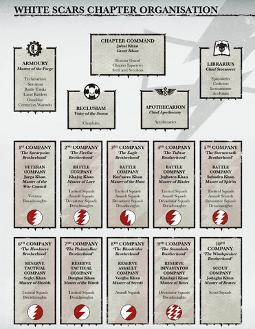 Image - WS Chapter Organisation.png | Warhammer 40k | FANDOM powered by ...