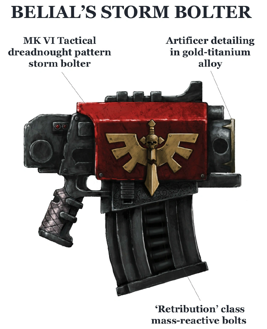 Image - Belial's Storm Bolter.png | Warhammer 40k | FANDOM powered by Wikia