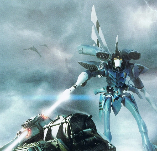 Image - Eldar Revenant Titan Destroys Imperial Tank.png | Warhammer 40k ...