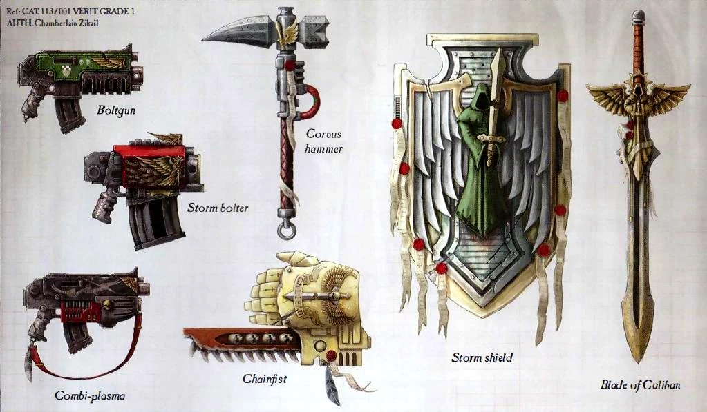 Image - Dark Angels Weapons.jpg | Warhammer 40k | FANDOM powered by Wikia
